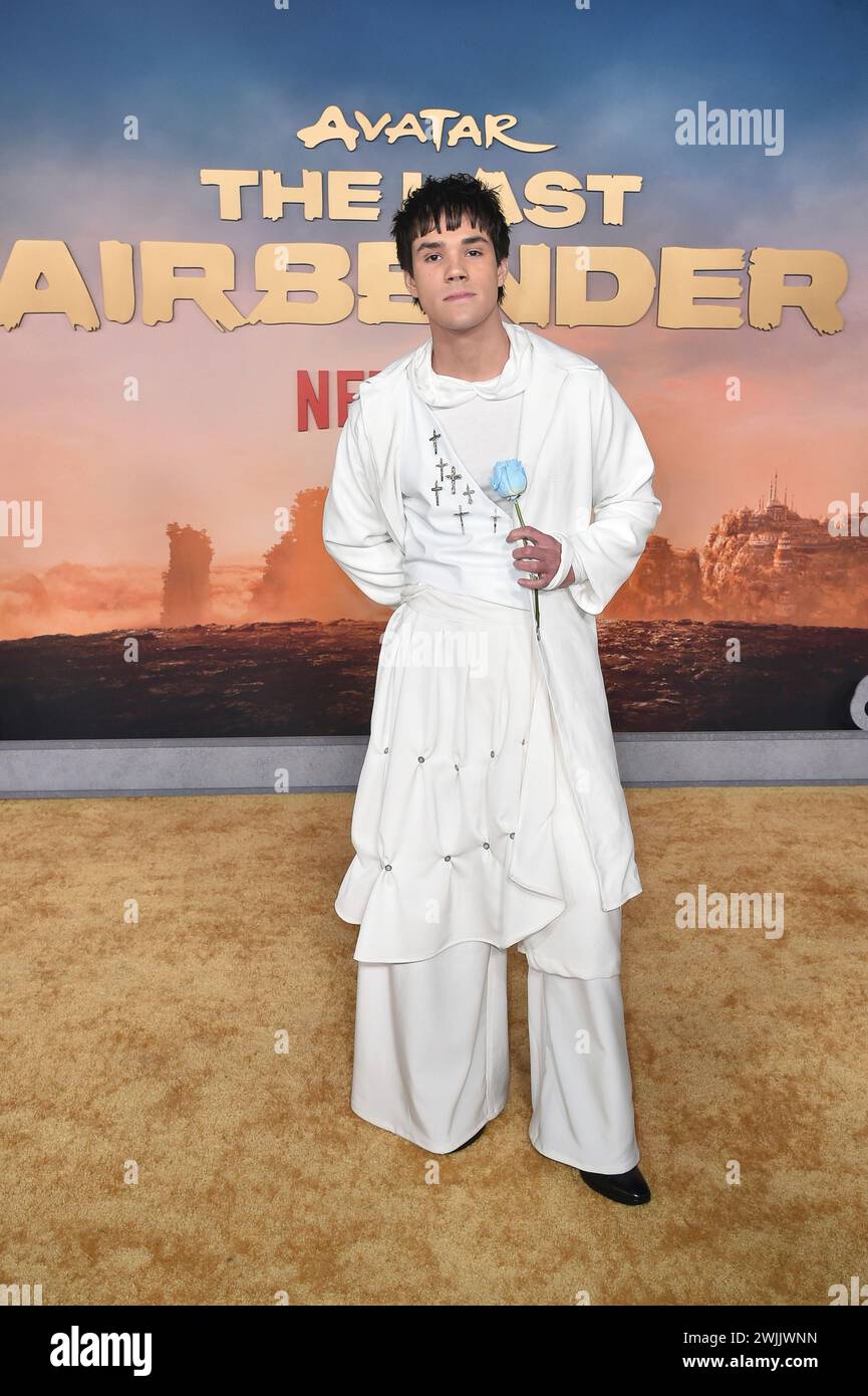 Ian Ousley arrives at the premiere of "Avatar: The Last Airbender" on ...