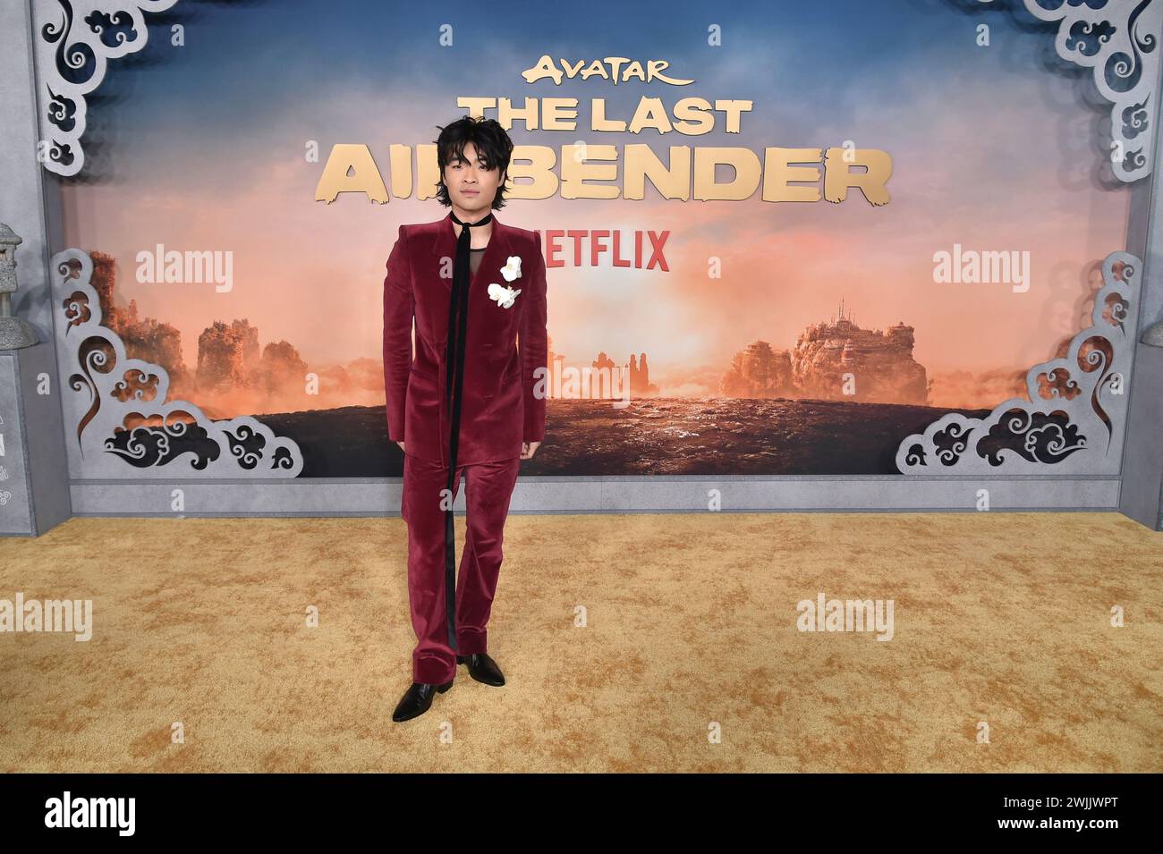 Dallas Liu arrives at the premiere of "Avatar: The Last Airbender" on ...