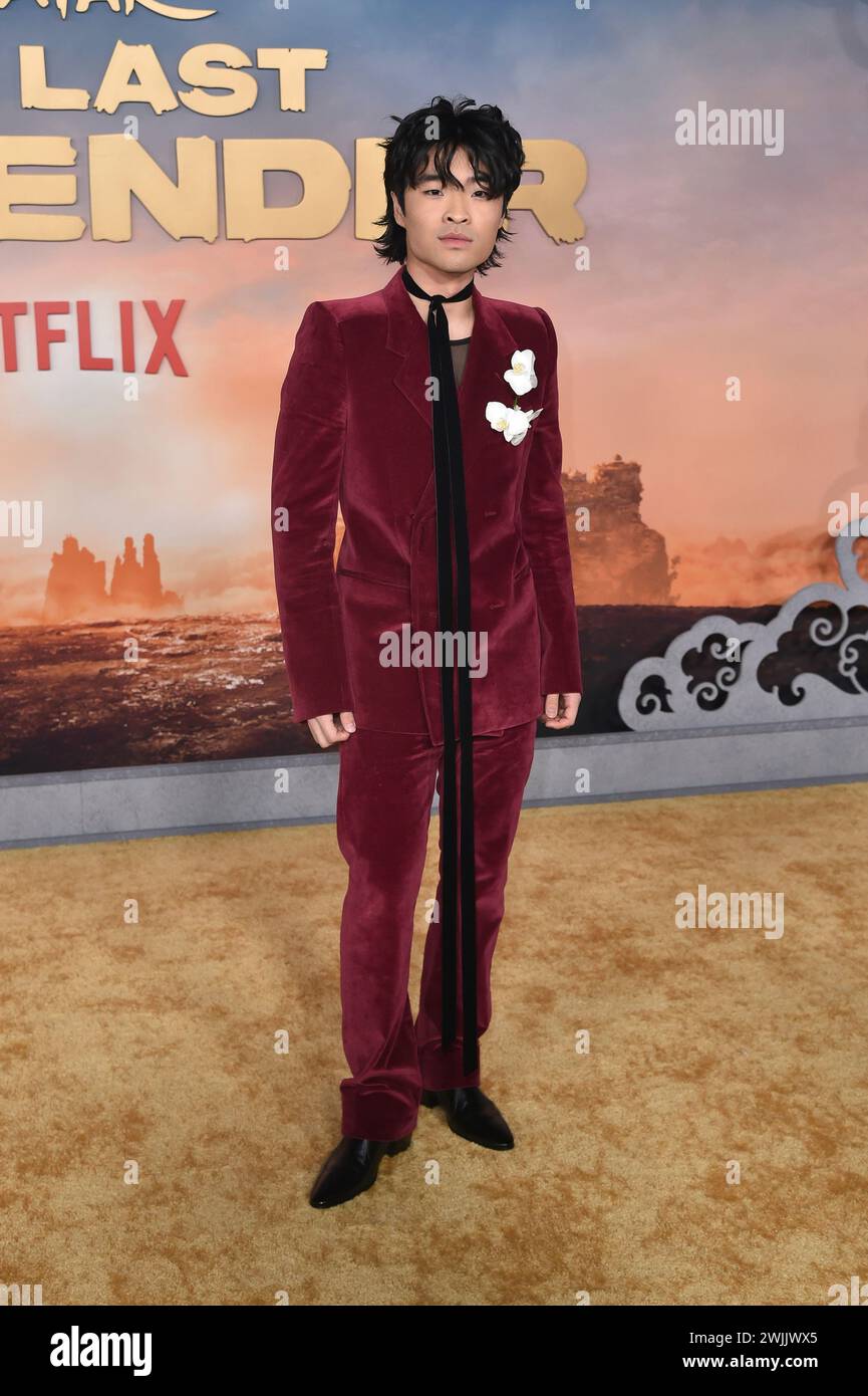 Dallas Liu arrives at the premiere of "Avatar: The Last Airbender" on ...