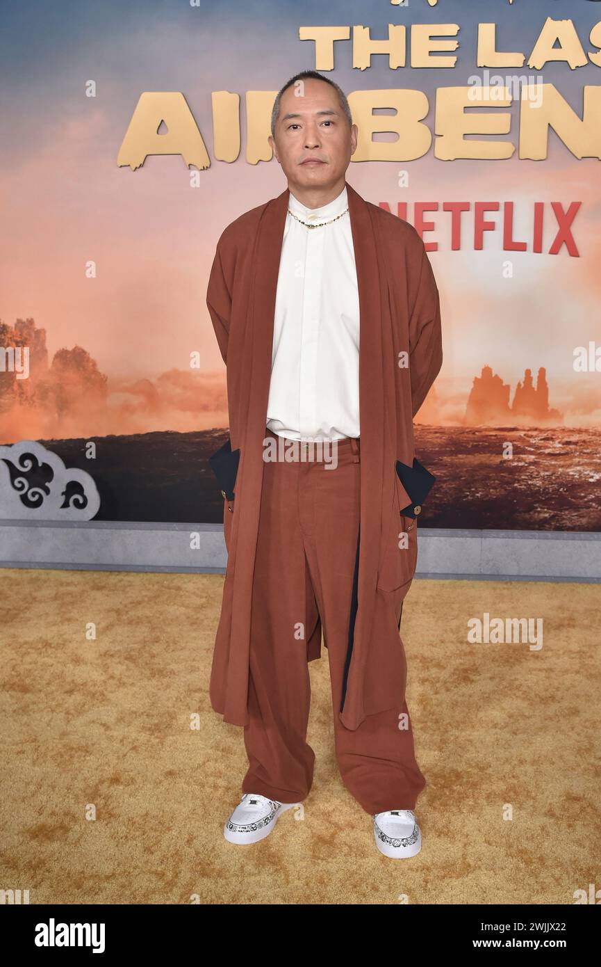 Ken Leung arrives at the premiere of "Avatar: The Last Airbender" on ...