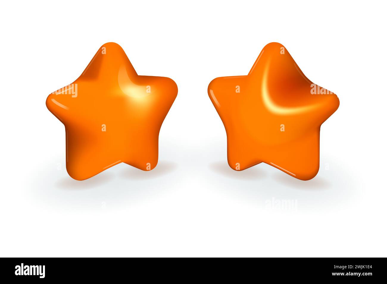 Two star rank background Stock Vector Images - Alamy