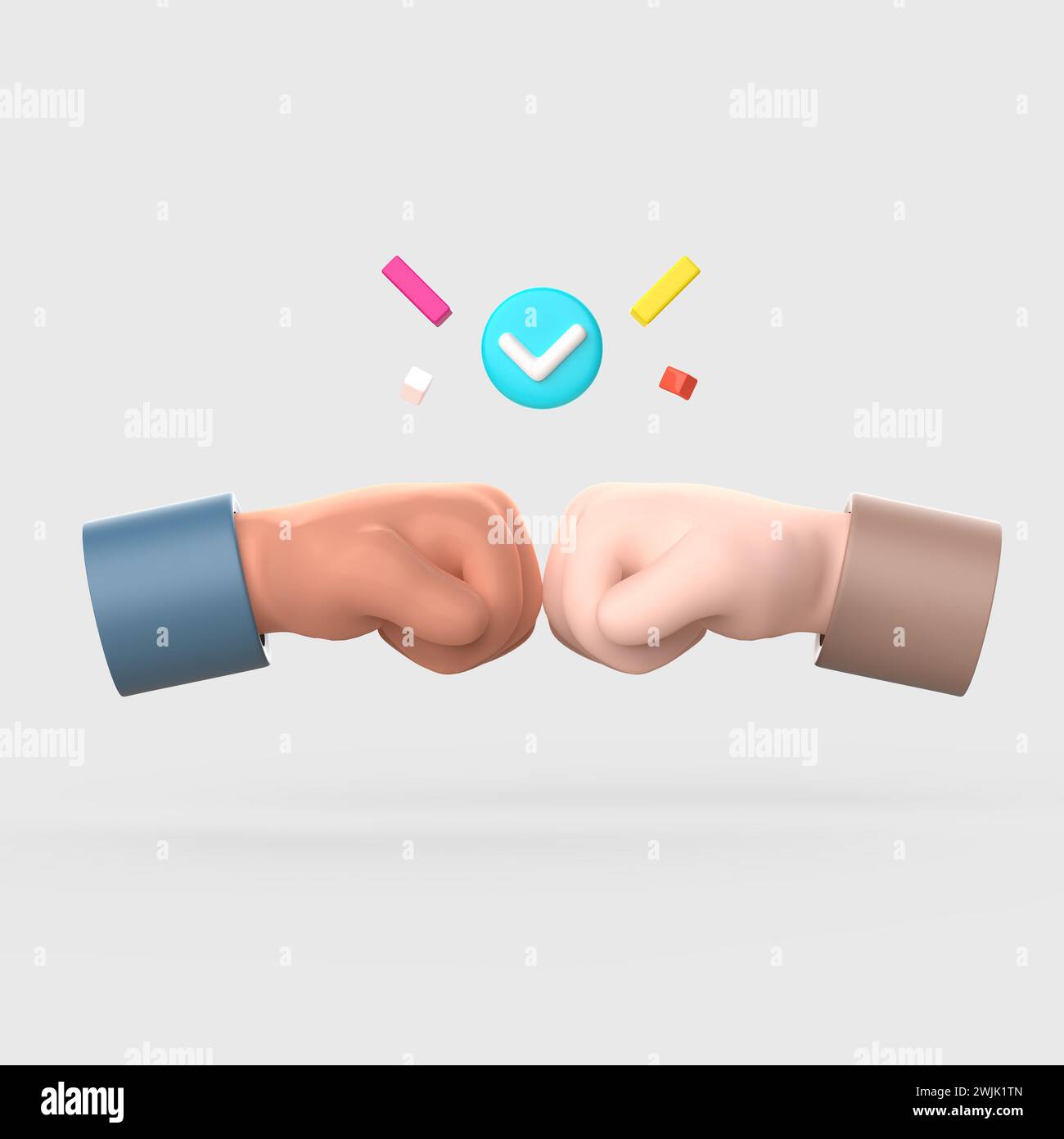 Fist greeting hi-res stock photography and images - Alamy
