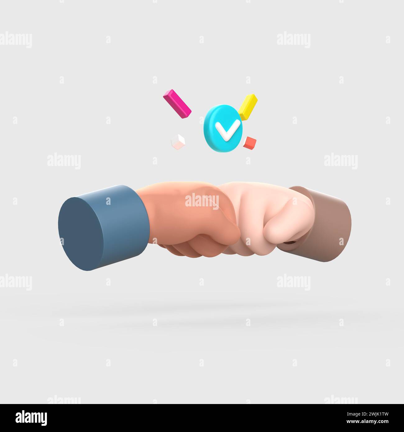 Fist greeting hi-res stock photography and images - Alamy