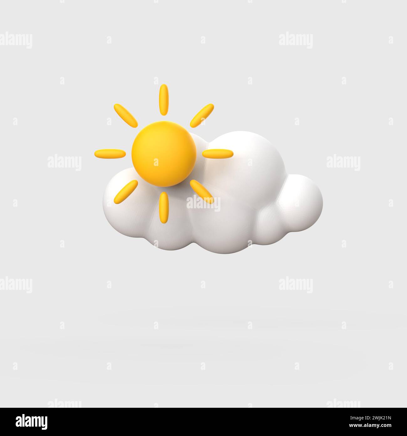 Weather sun icon hi-res stock photography and images - Alamy