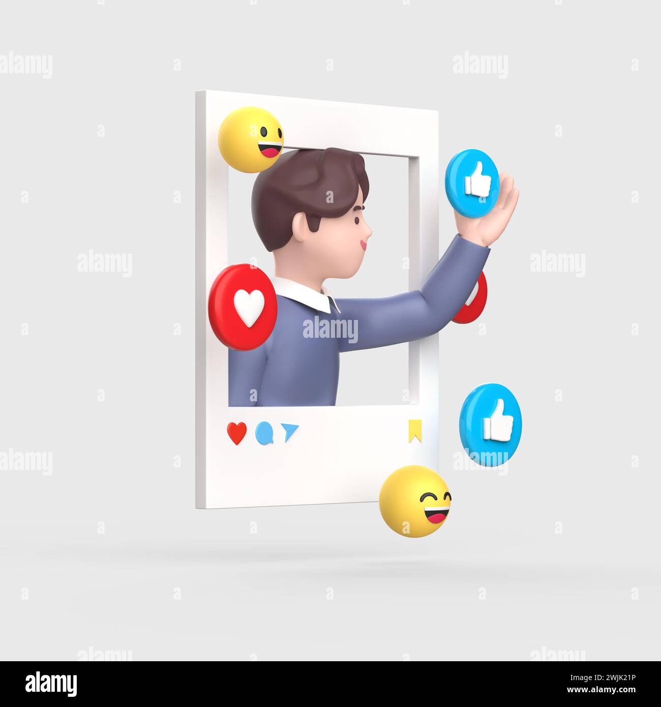 Emoticon guy hi-res stock photography and images - Alamy