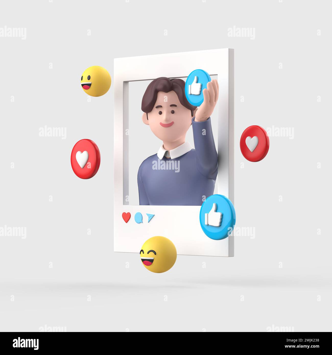 Emoticon guy hi-res stock photography and images - Alamy