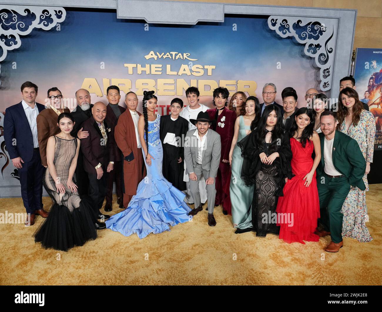 Los Angeles, USA. 15th Feb, 2024. AVATAR: THE LAST AIRBENDER Cast ...