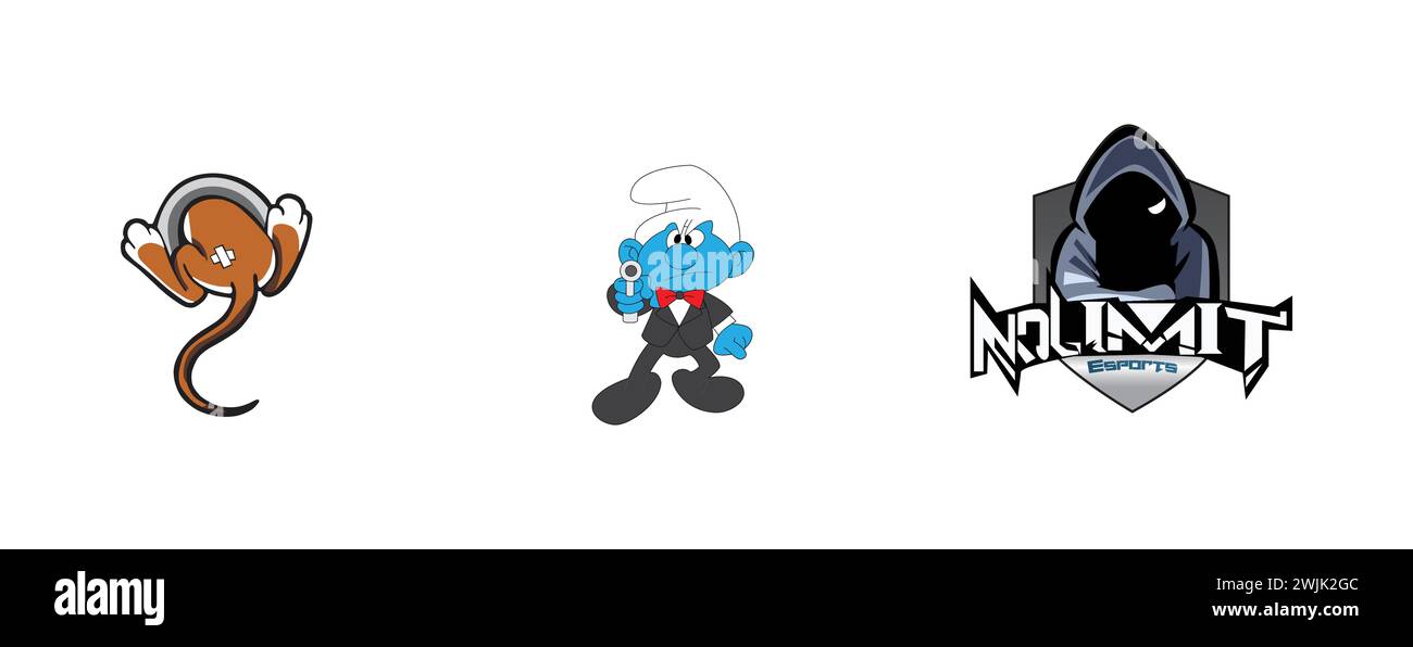 Gaming font Stock Vector Images - Alamy