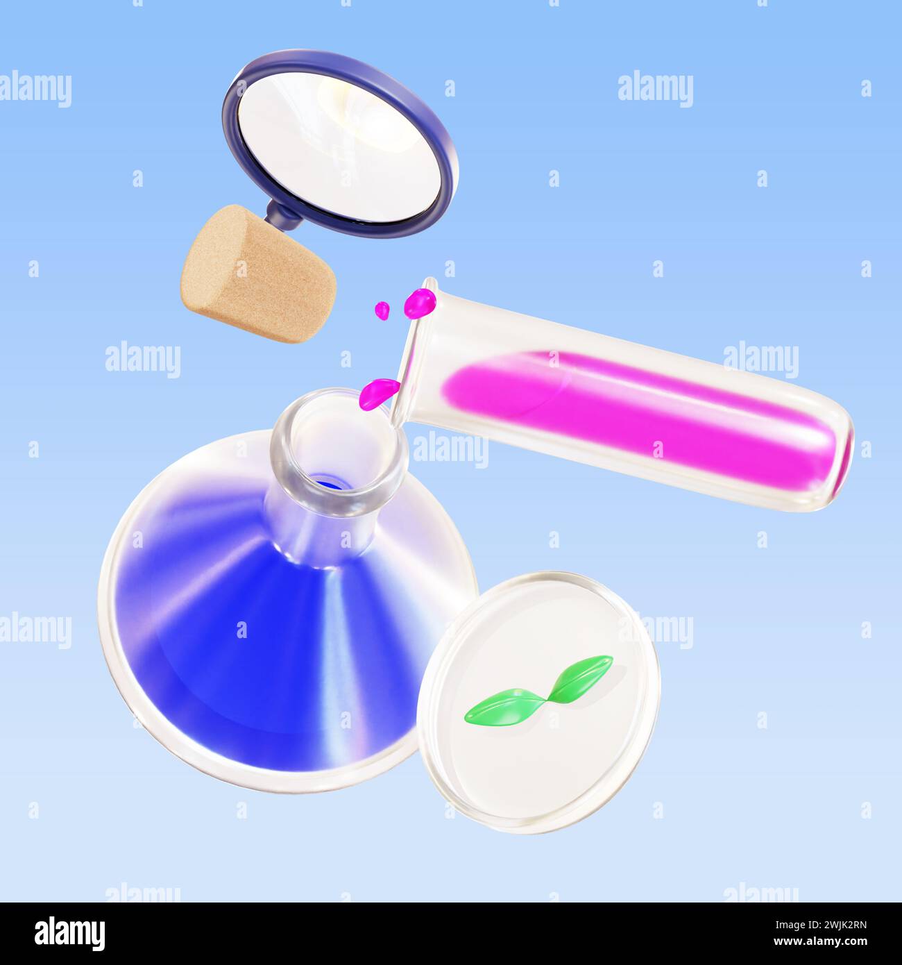 Science Experimental Tools Stock Photo - Alamy