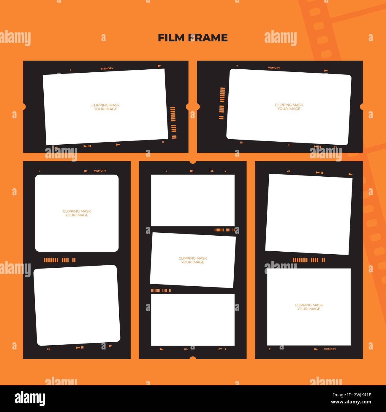 Camera film frame Stock Photo - Alamy