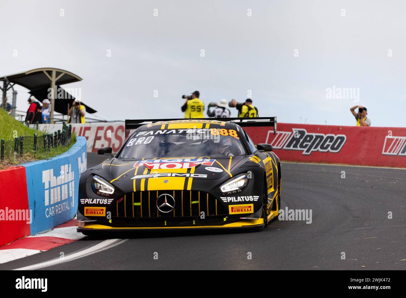 Bathurst, Australia, 16 February, 2024. Car 888 National Storage Racing ...