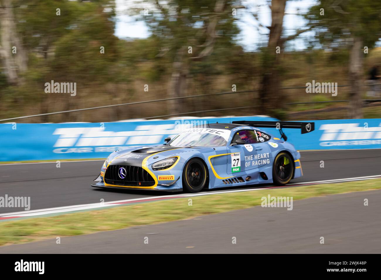 Bathurst, Australia, 16 February, 2024. Car 27 Heart of Racing by SPS ...