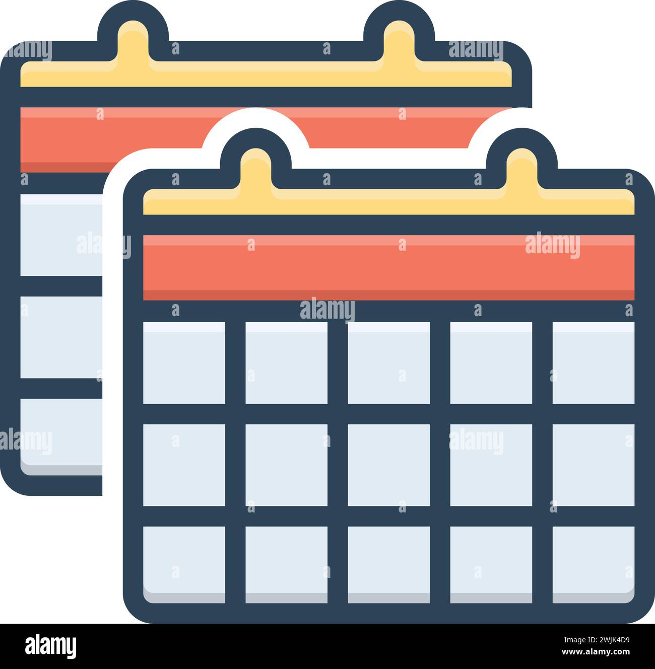 Icon for calendars,almanac Stock Vector Image & Art - Alamy