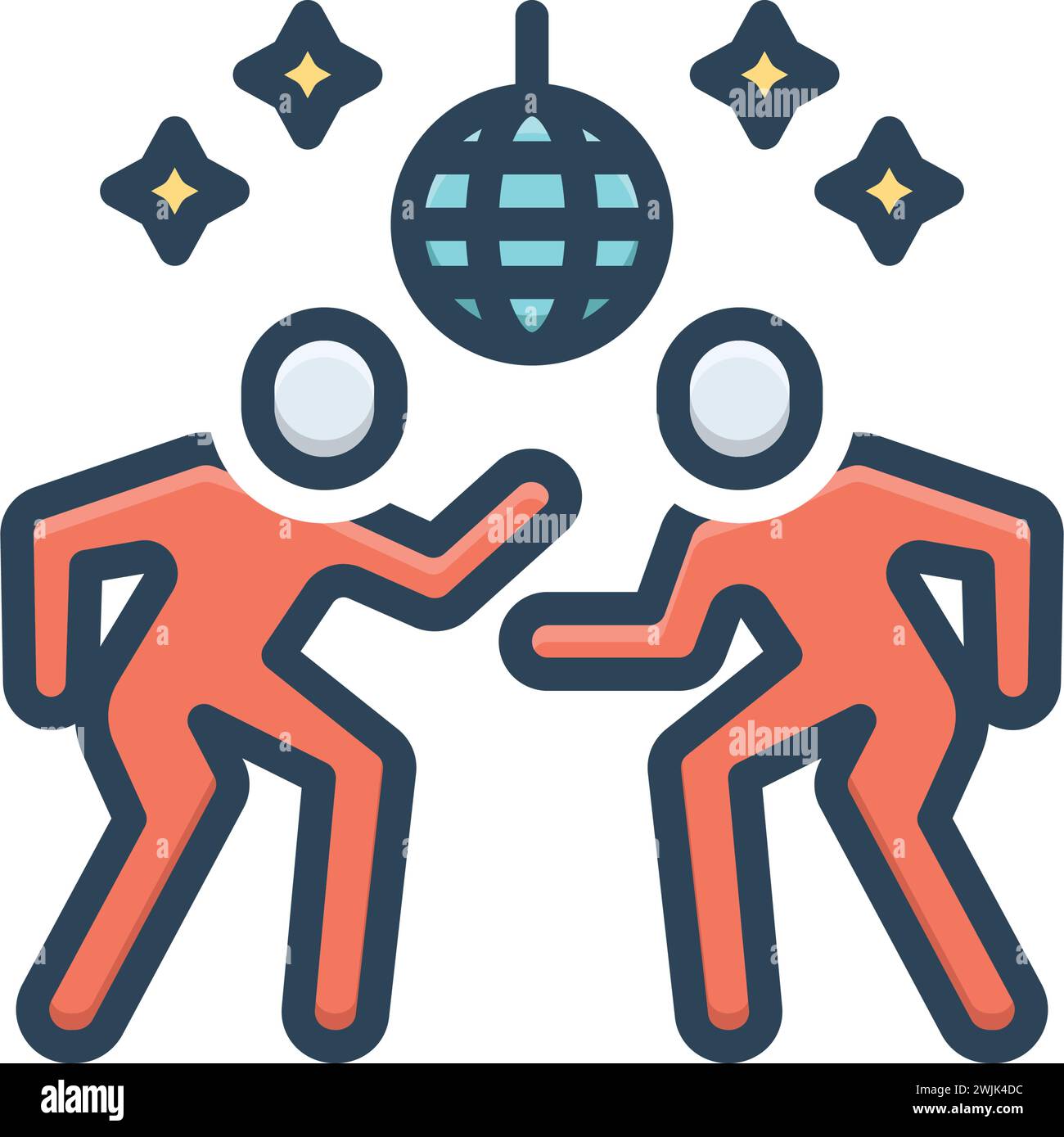 Disco hall Stock Vector Images - Alamy