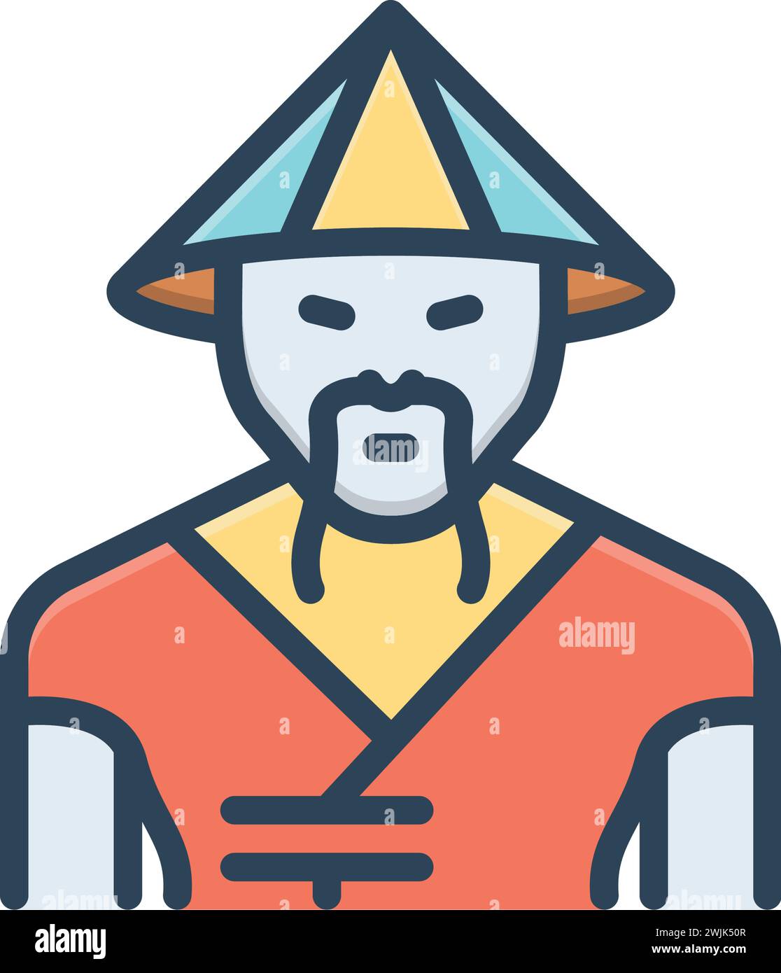 Icon for chinese,hat Stock Vector Image & Art - Alamy