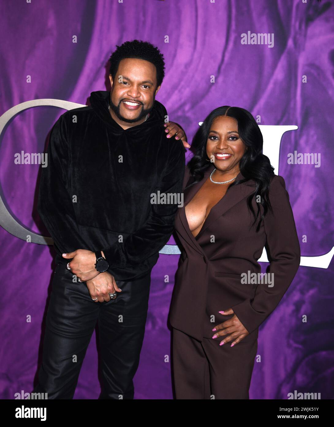 February 15, 2024, New York, New York, USA: Jawn Murray and Sherri ...