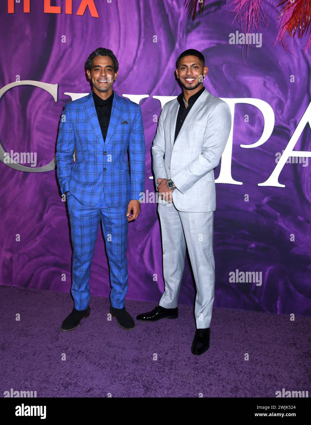 February 15, 2024, New York, New York, USA: Nick Sagar and Sean Sagar ...