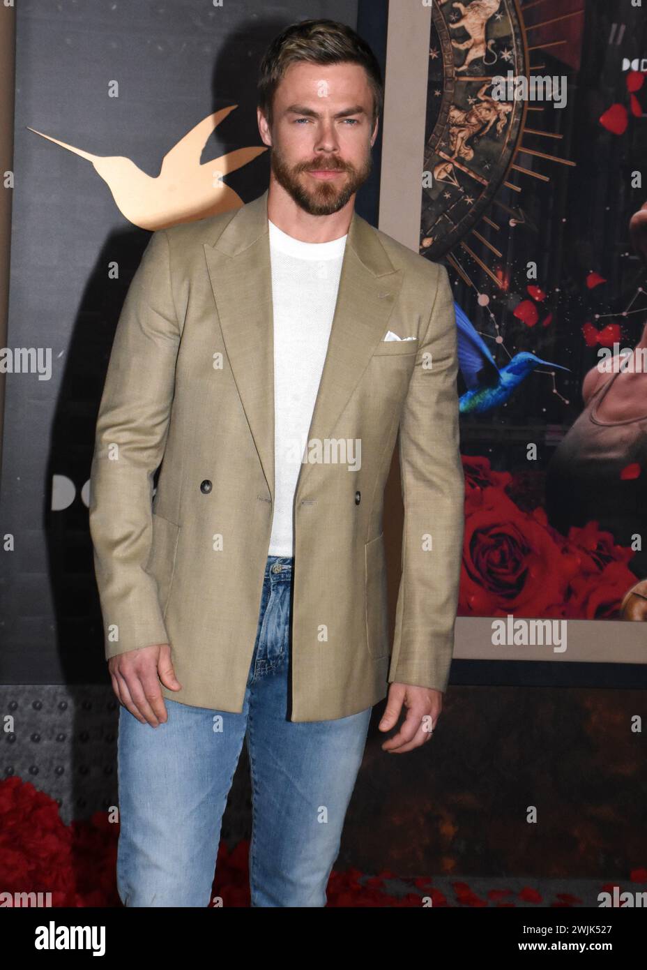 Los Angeles, California, USA 13th February 2024 Dancer Derek Hough ...