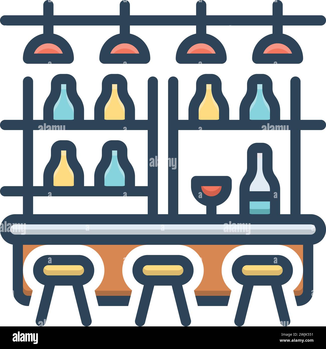 Club tavern Stock Vector Images - Alamy