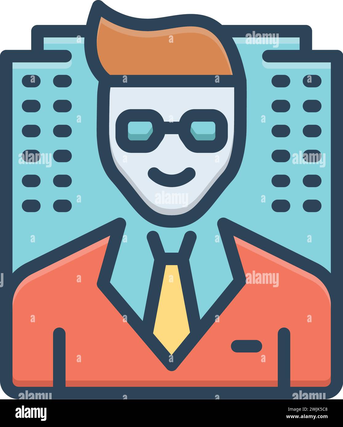 Founder icon vector vectors hi-res stock photography and images - Alamy