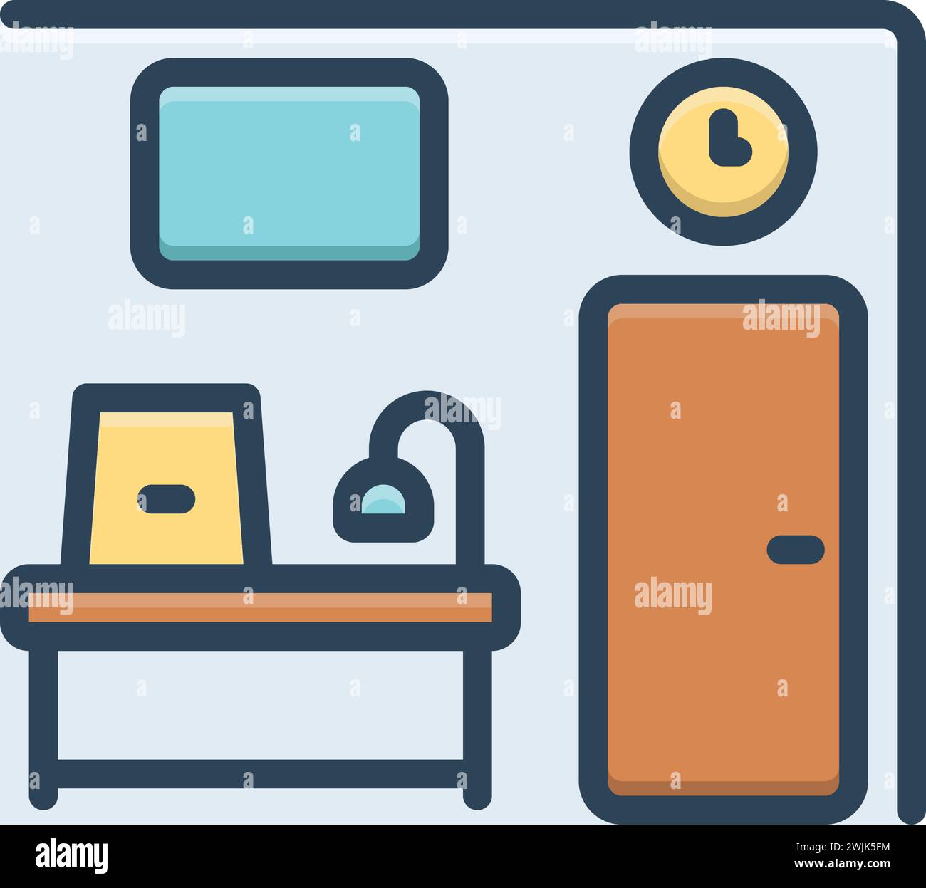 Bureau Stock Vector Images - Alamy