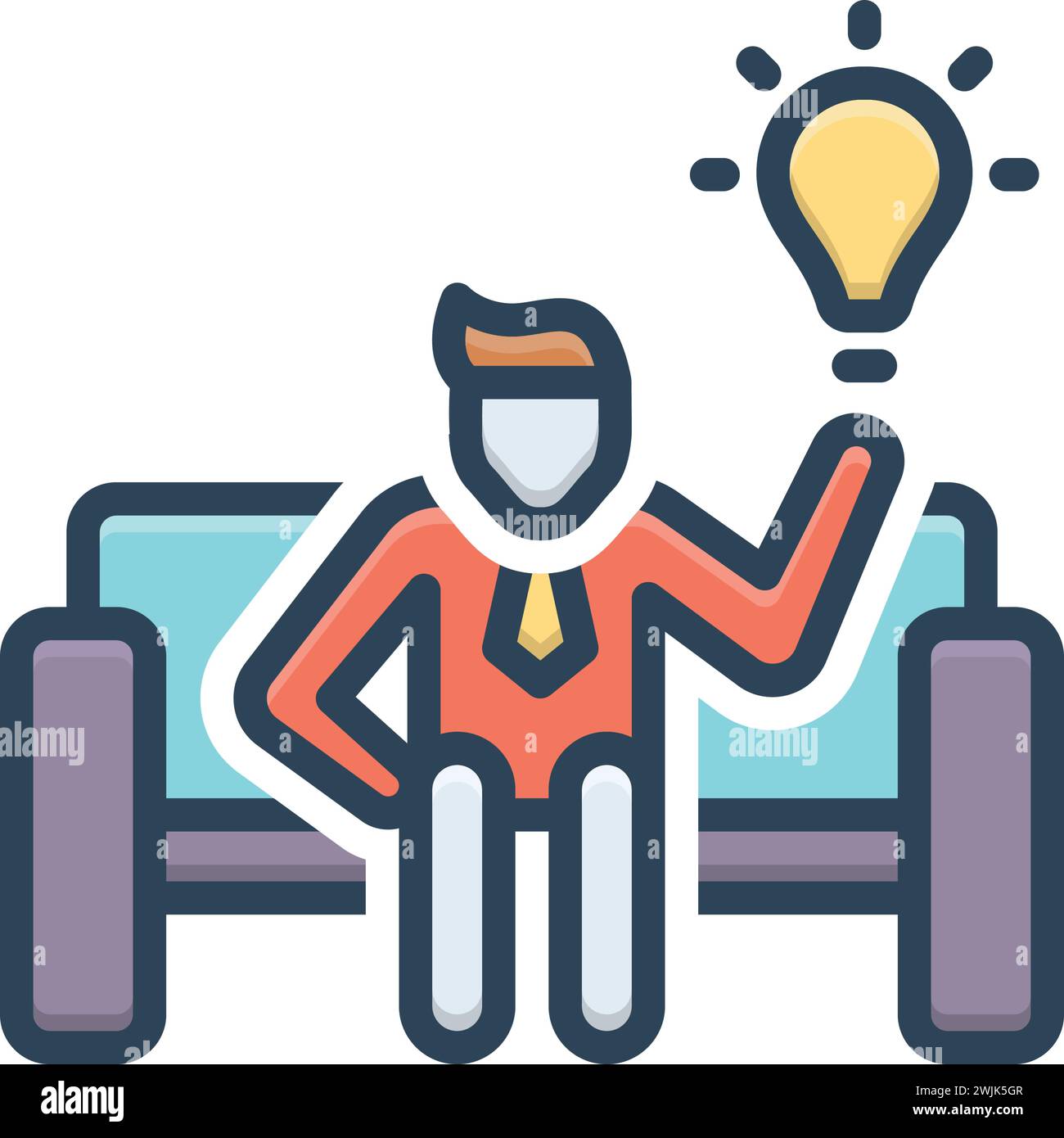 Icon for realized,comprehension Stock Vector Image & Art - Alamy