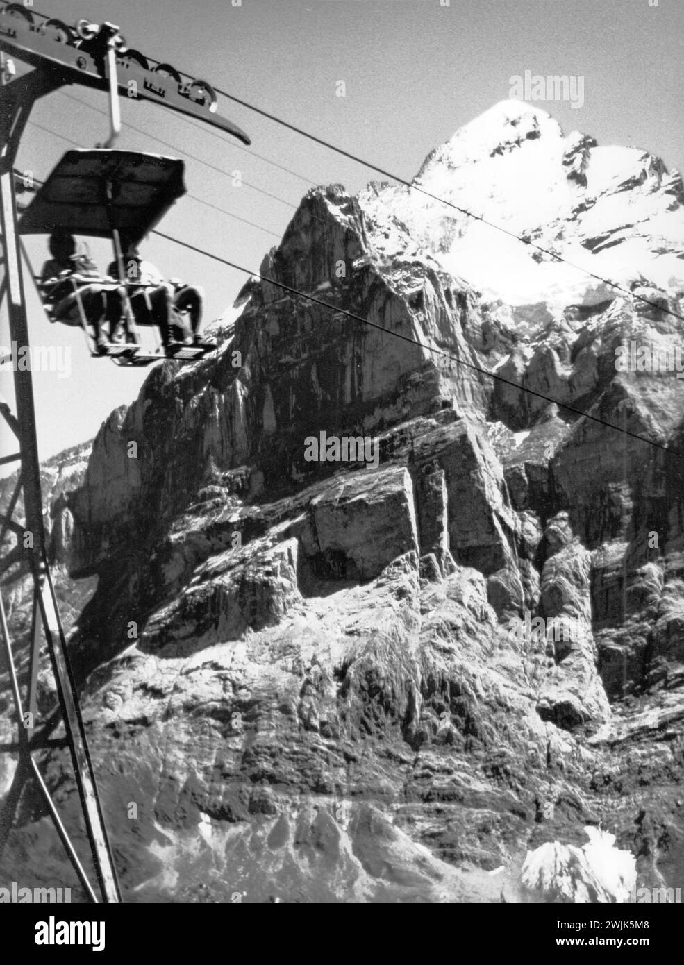 First chair lift hi-res stock photography and images - Alamy