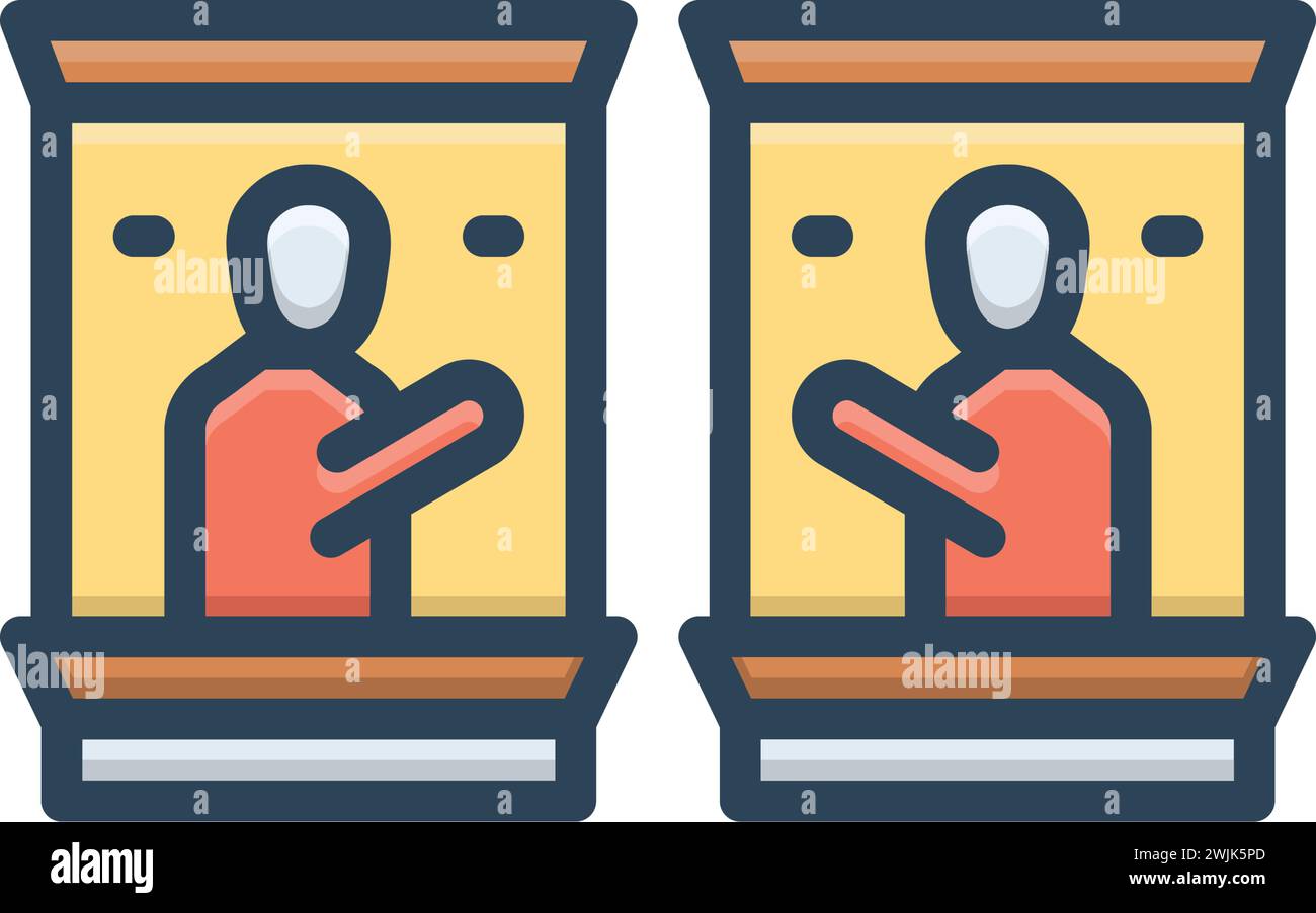 Our neighbors Stock Vector Images - Alamy