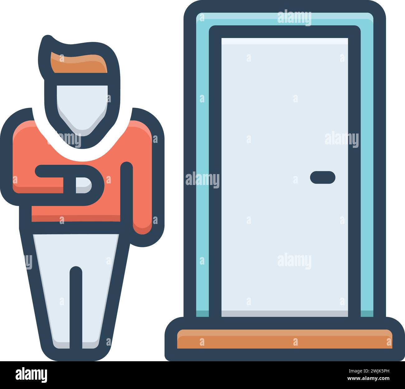 Icon for wait,waiting Stock Vector Image & Art - Alamy