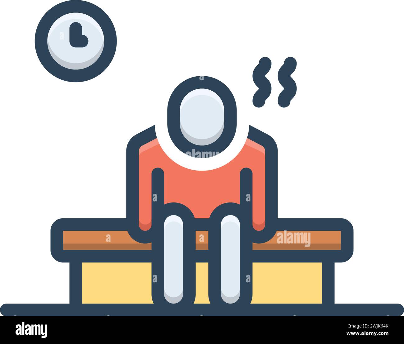 Tired exasperated Stock Vector Images - Alamy