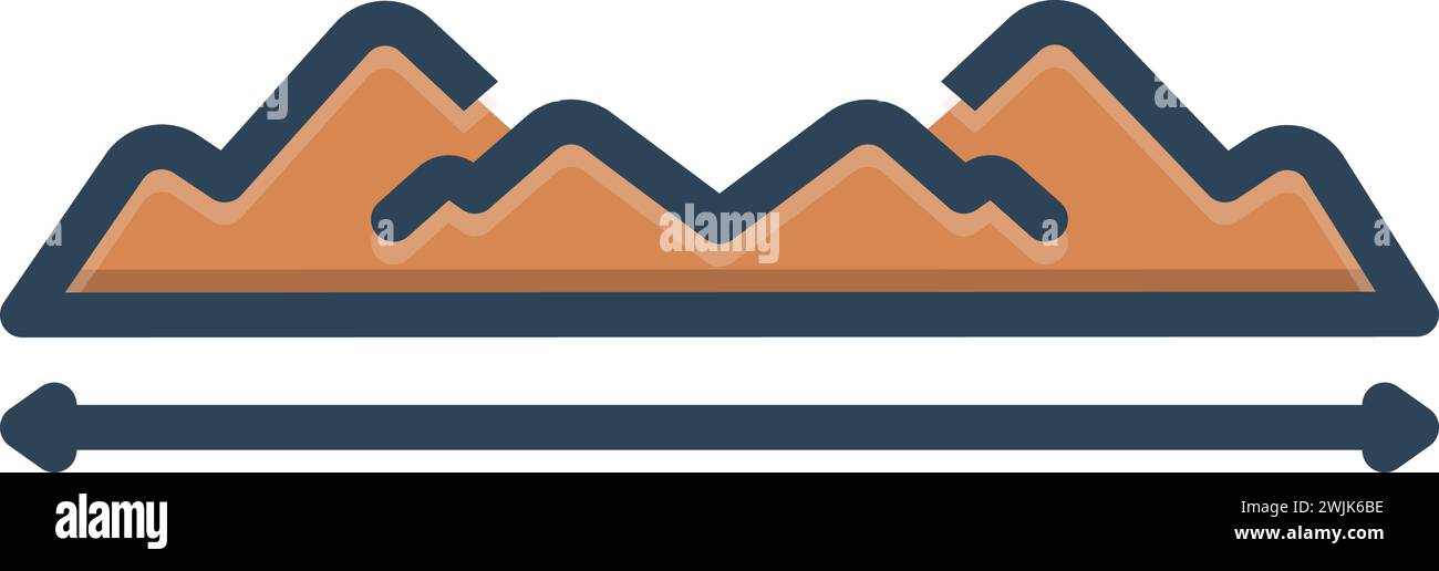 Icon for ranging,mountains Stock Vector Image & Art - Alamy