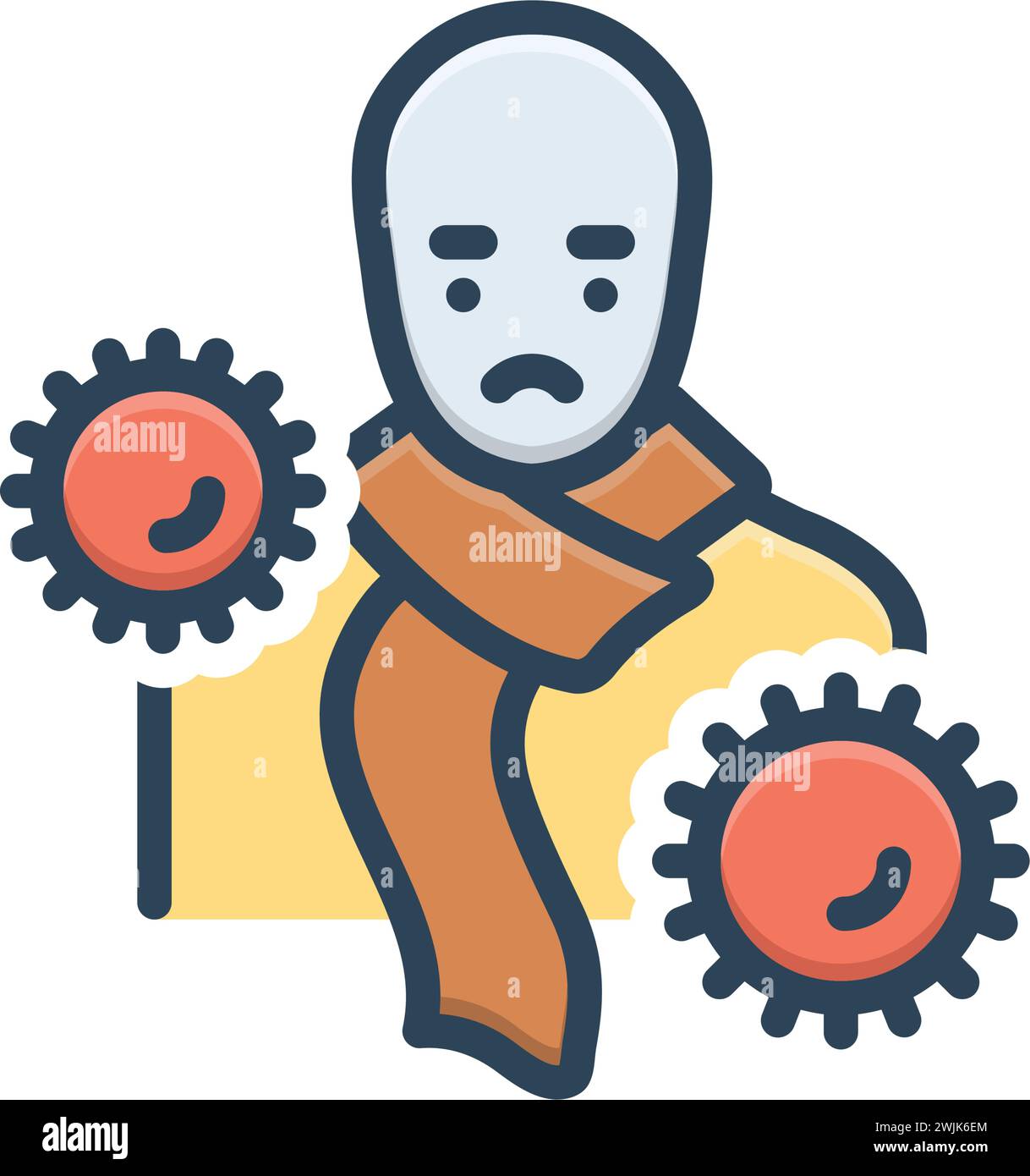 Contagious infected Cut Out Stock Images & Pictures - Alamy