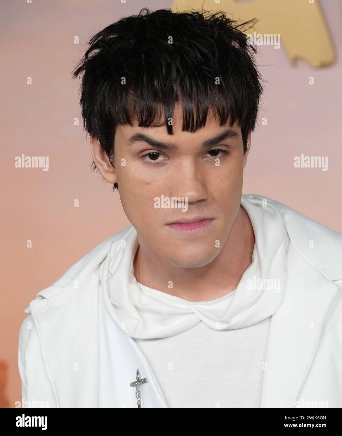 Los Angeles, USA. 15th Feb, 2024. Ian Ousley arrives at the Netflix's ...