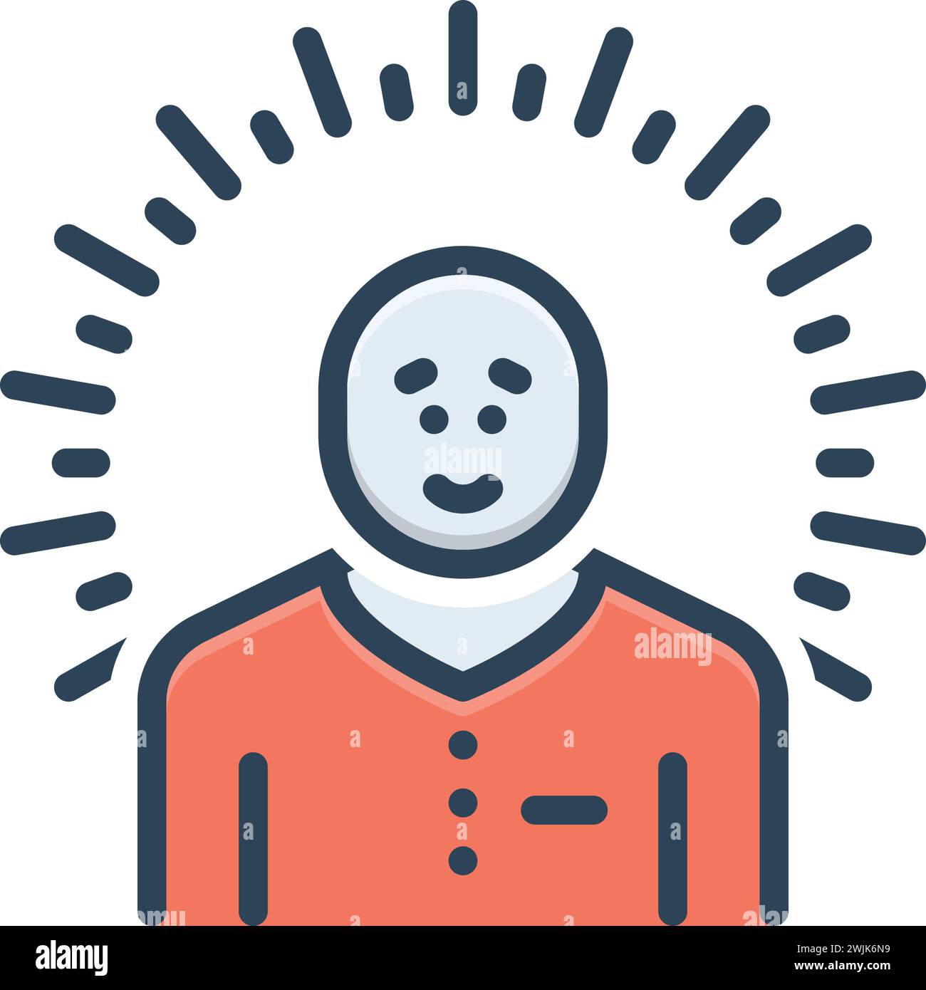 Alone individual Stock Vector Images - Alamy