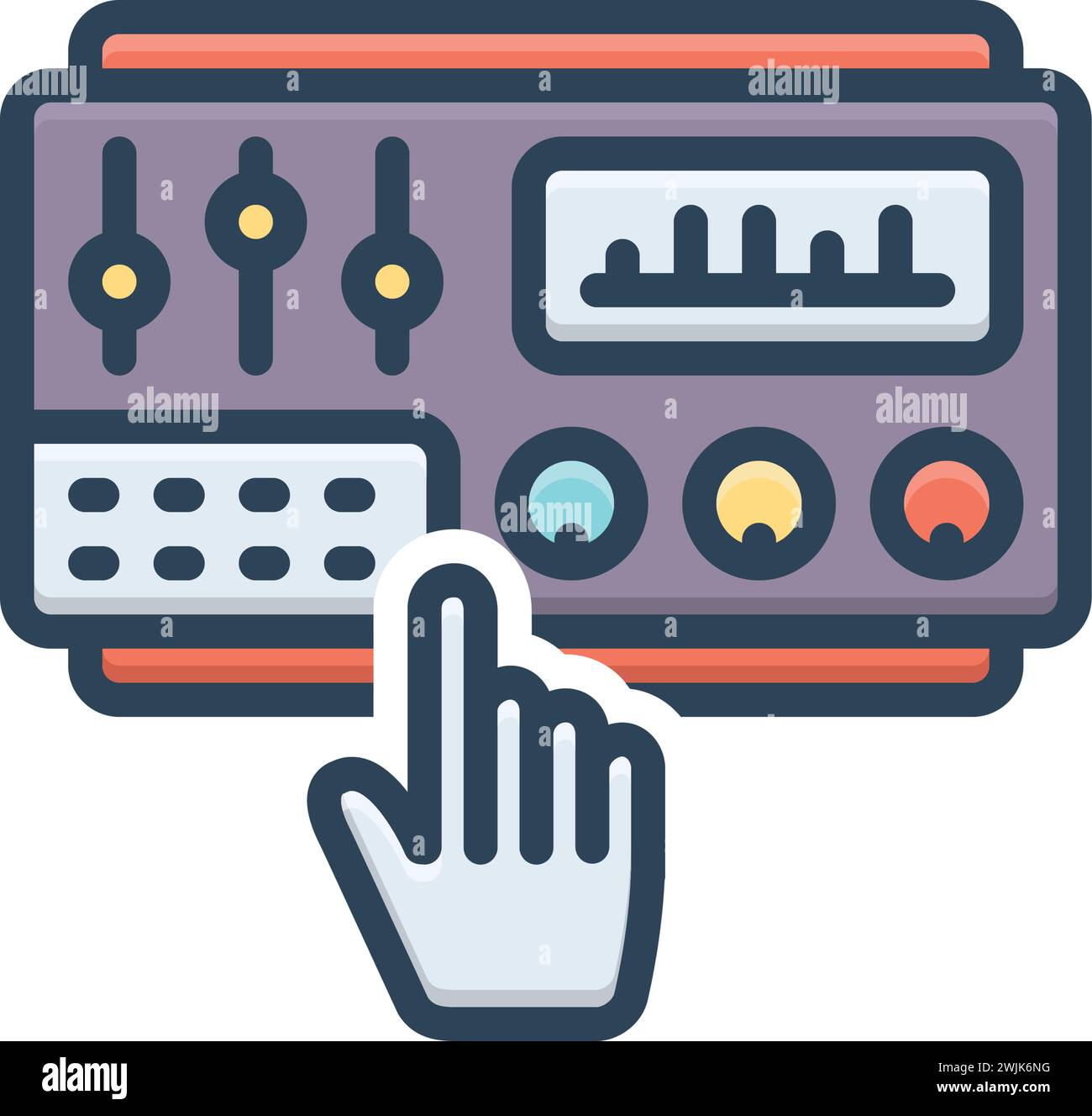 Icon for controlled,adjustment Stock Vector Image & Art - Alamy