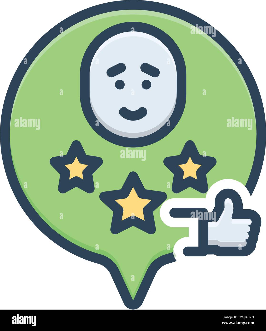 Satisfactory vector vectors hi-res stock photography and images - Alamy