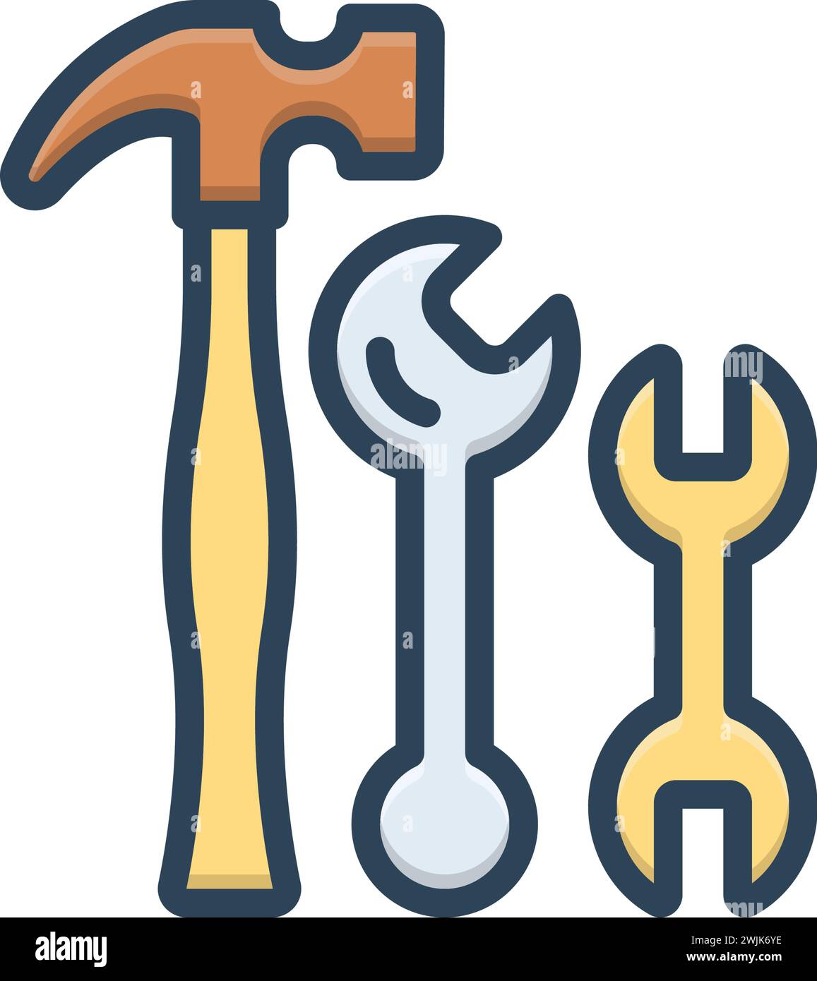 Tool uses Stock Vector Images - Alamy