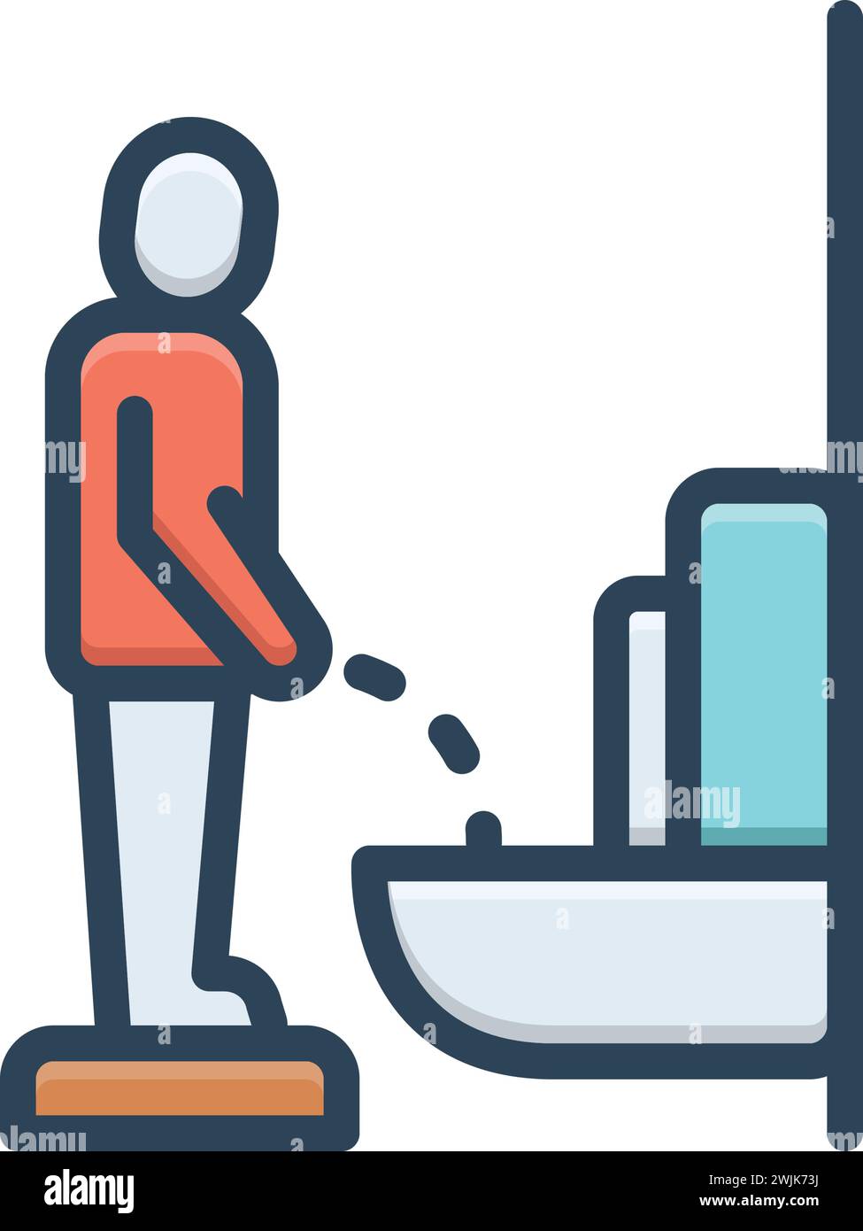 Icon for peeing,urine Stock Vector Image & Art - Alamy