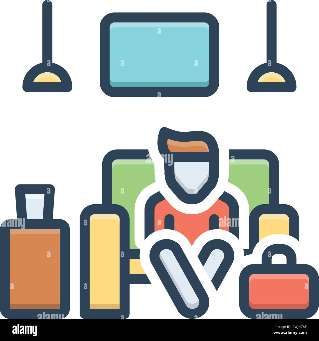 Guests sign Stock Vector Images - Alamy