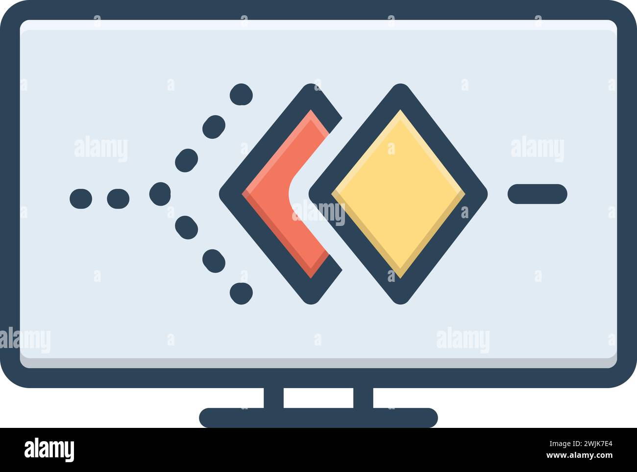 Icon for animated,animation Stock Vector Image & Art - Alamy