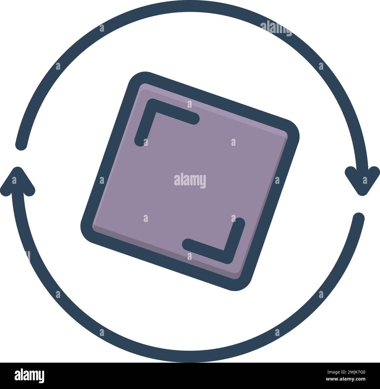 Icon for rotation,revolving Stock Vector Image & Art - Alamy