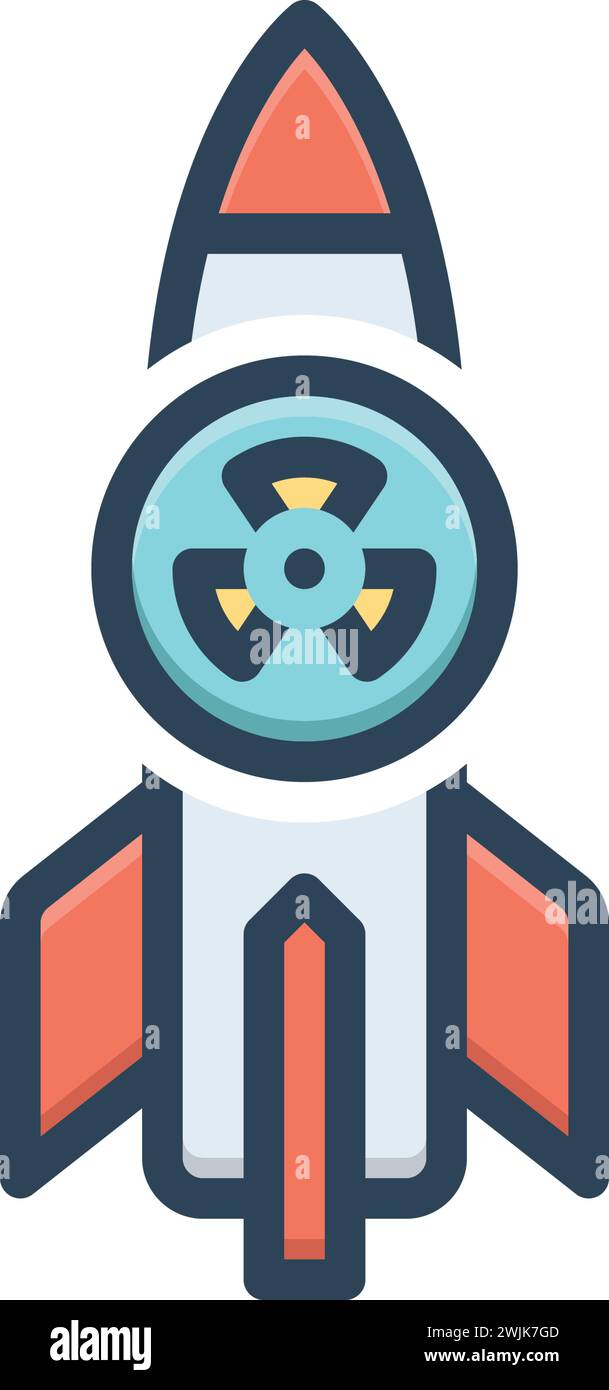 Nuke missile Stock Vector Images - Alamy