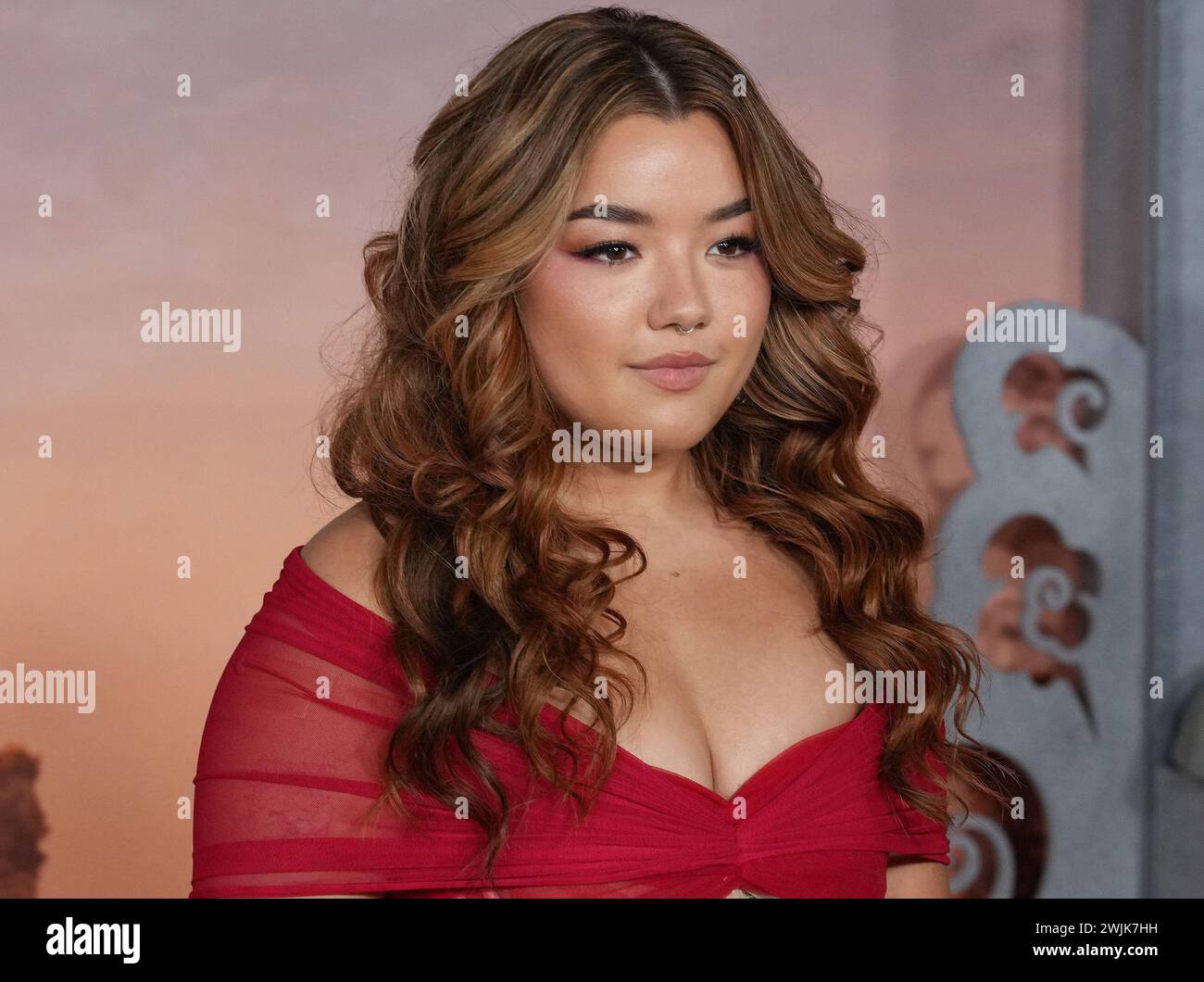 Los Angeles, USA. 15th Feb, 2024. Elizabeth Yu arrives at the Netflix's ...