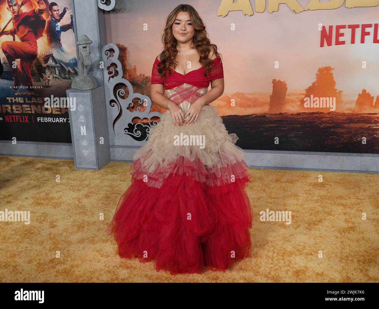 Los Angeles, USA. 15th Feb, 2024. Elizabeth Yu arrives at the Netflix's ...