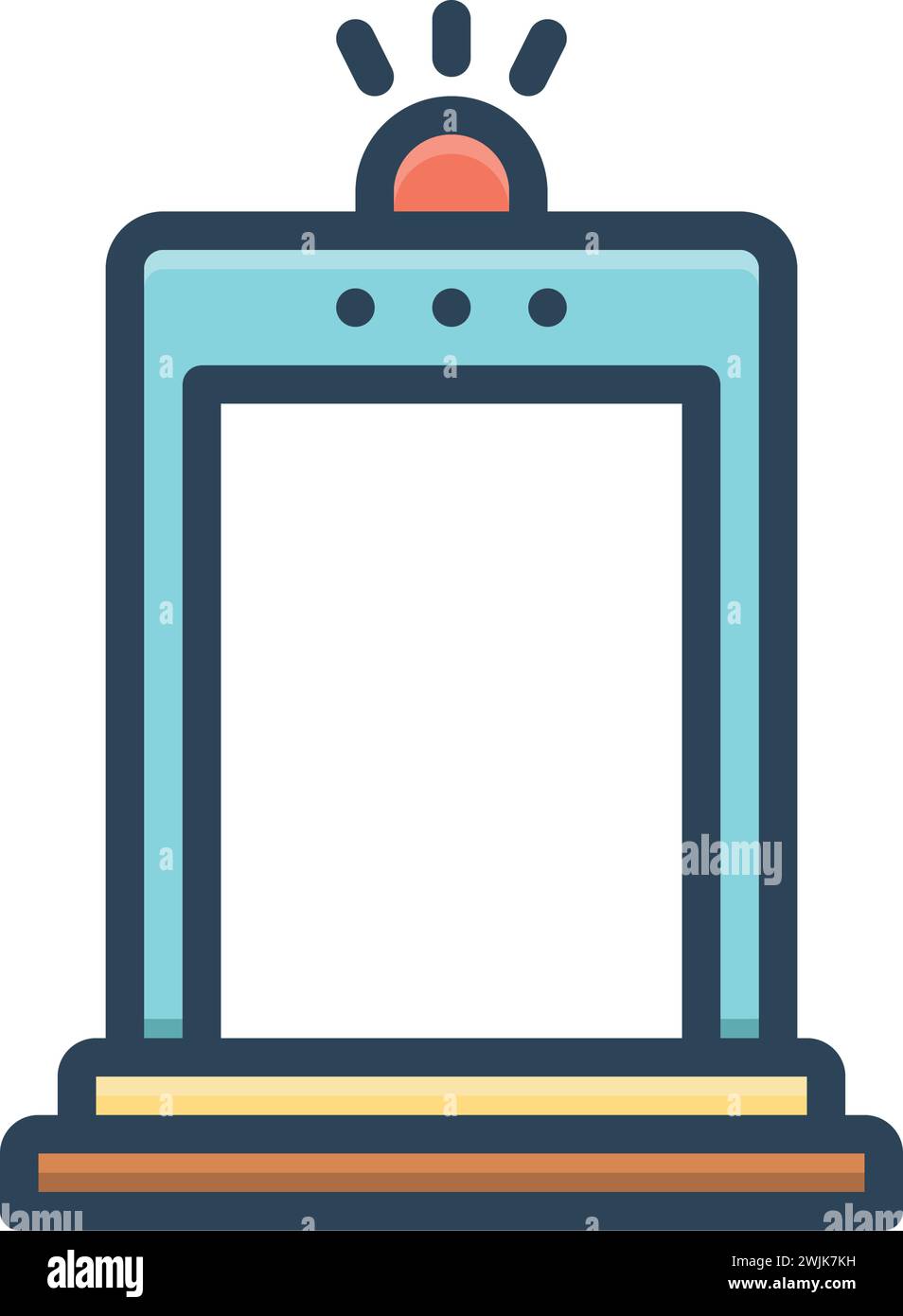 Icon for detector,metal detector Stock Vector Image & Art - Alamy