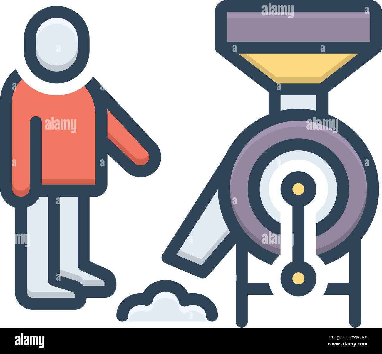 Icon for miller,milling machine Stock Vector Image & Art - Alamy