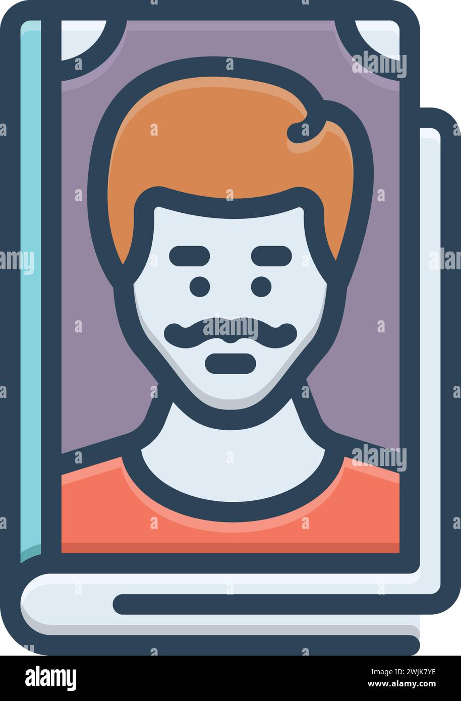 Icon for biography,autobiography Stock Vector Image & Art - Alamy