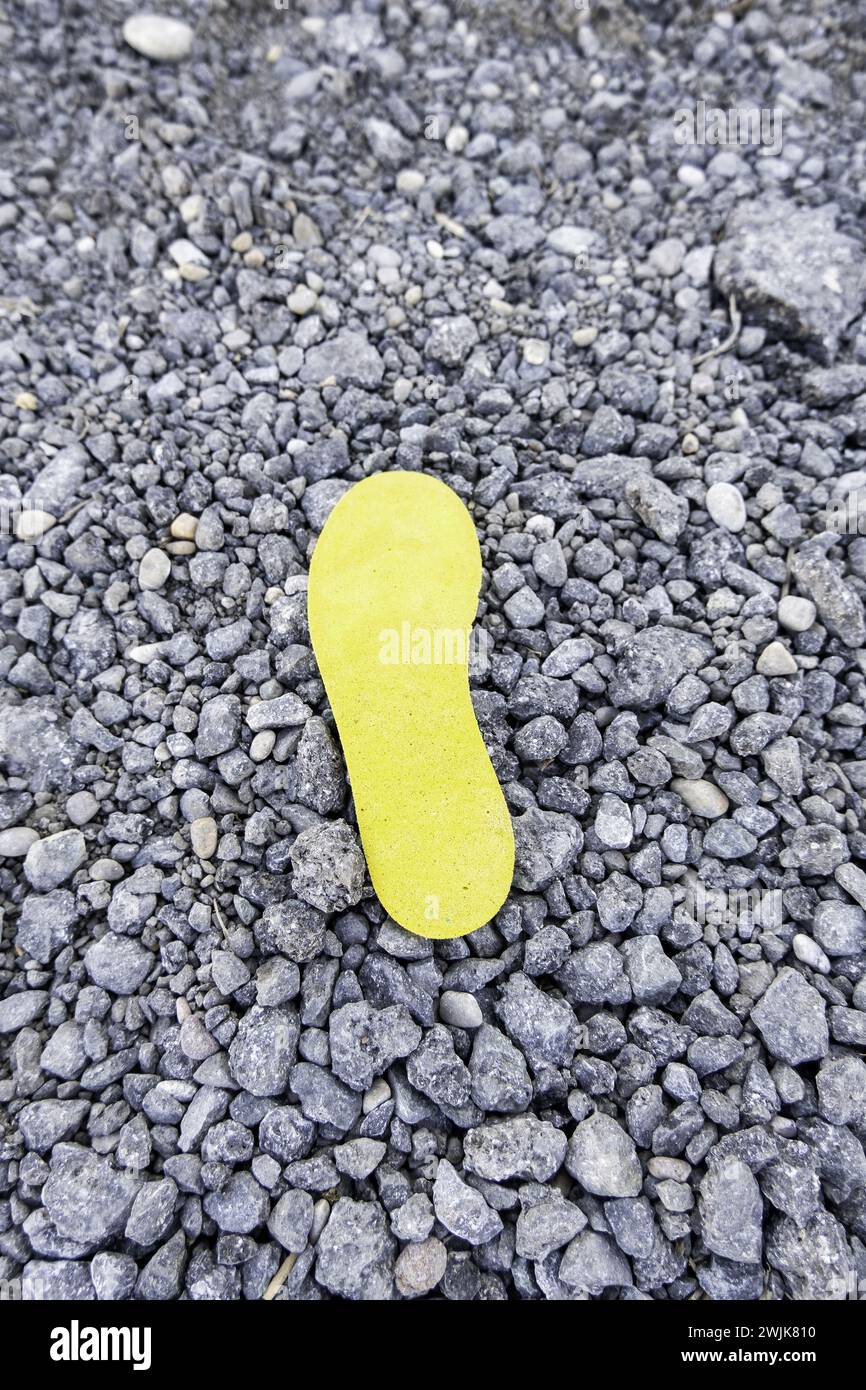 Detail of old and abandoned shoe sole in the trash Stock Photo - Alamy