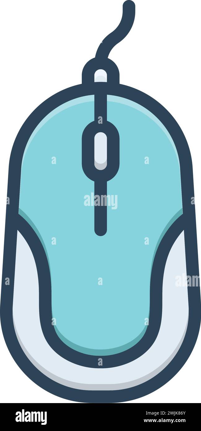 Icon for mouse,scroll Stock Vector Image & Art - Alamy