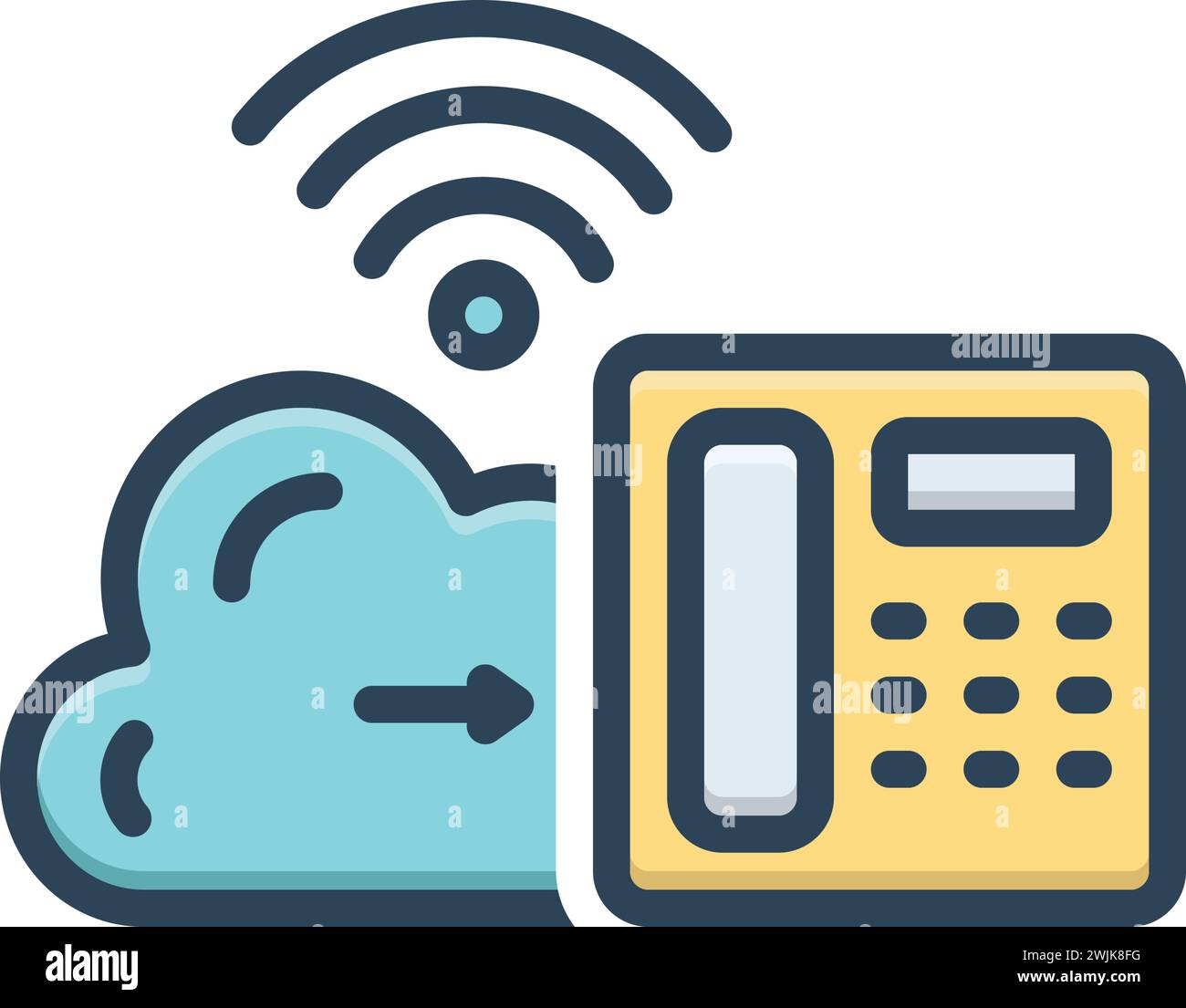 Icon for telephony,transmission Stock Vector Image & Art - Alamy
